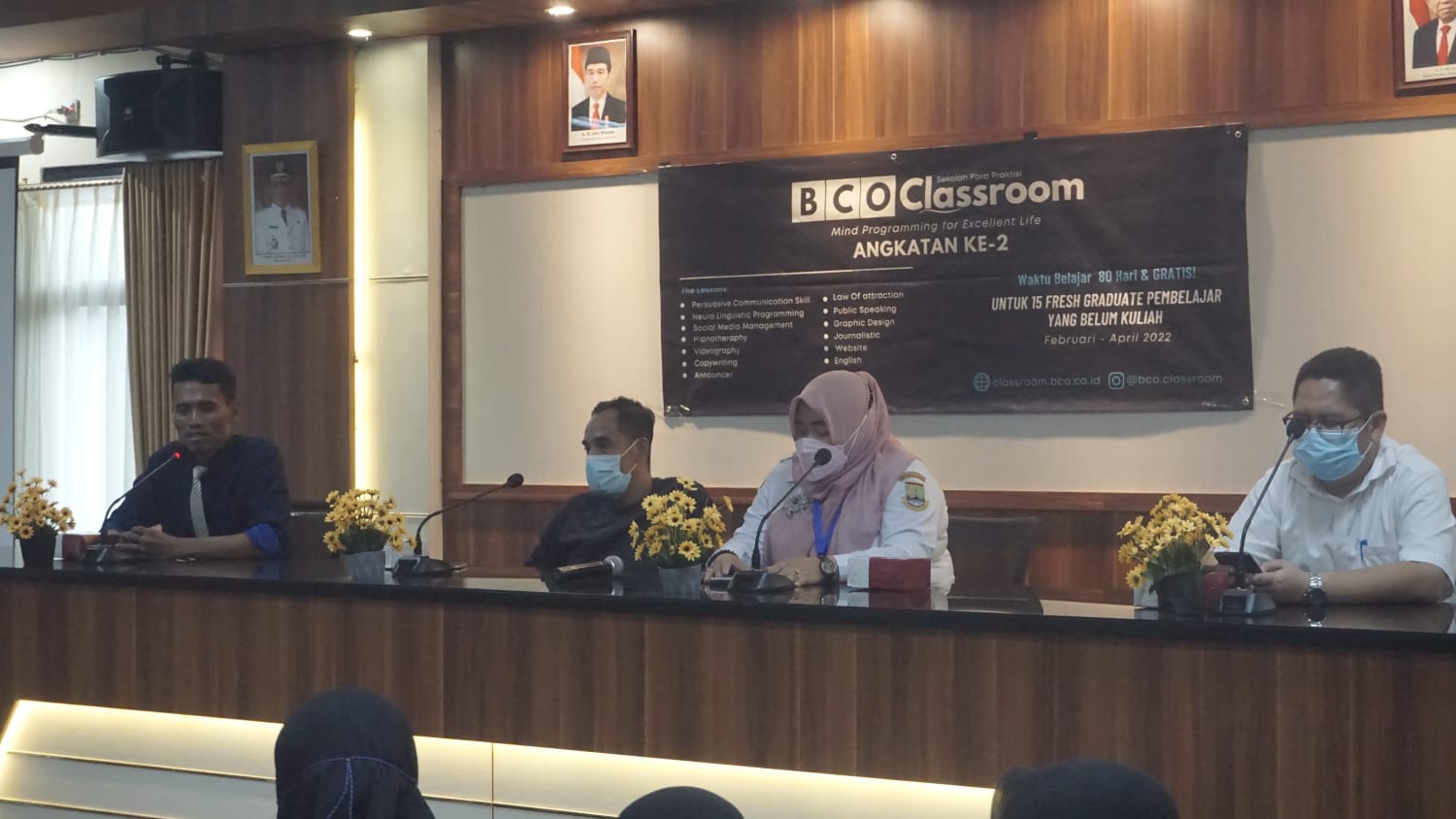 BCO Classroom Angkatan ke-2 Dibuka, Sekolah Mindset dan Keahlian Selama ...